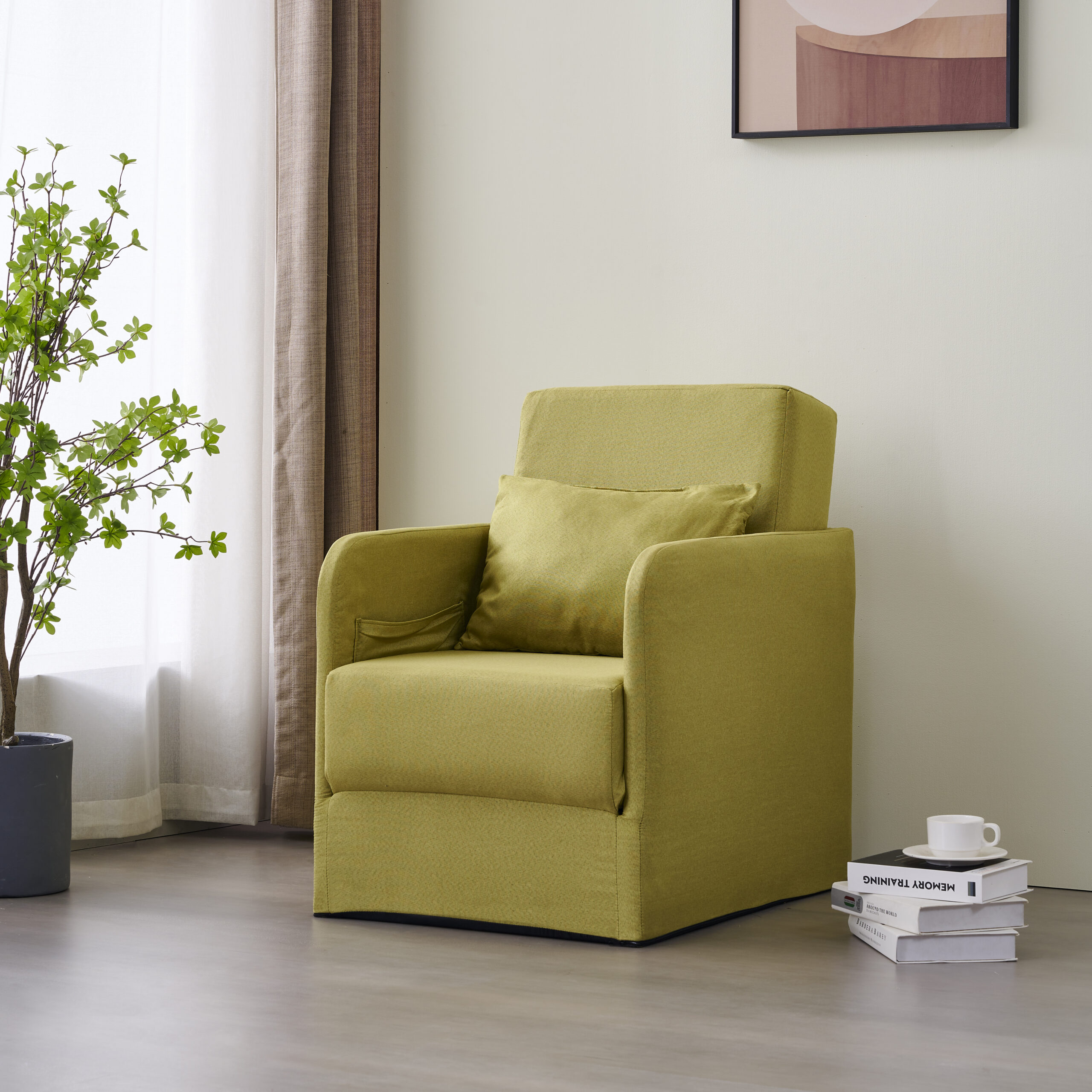 Soft and comfortable indoor sofa chair